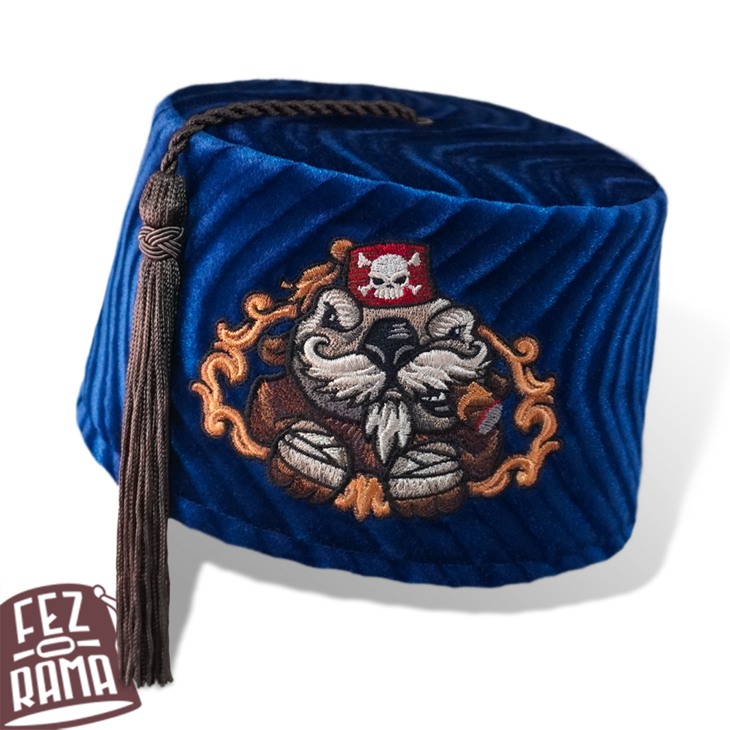Fez-o-rama - Fine Hand-made Embroidered Velvet Fez Hats & Accessories.