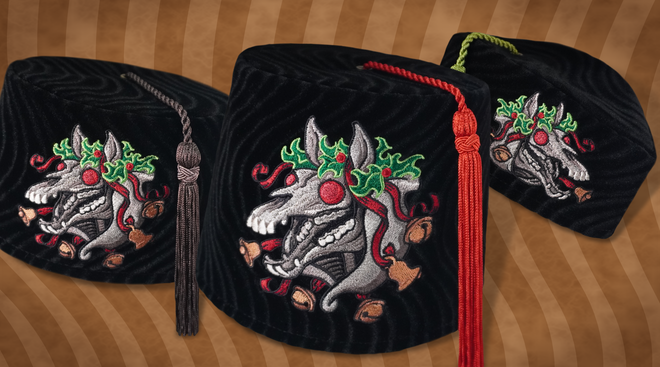 Fez-o-rama - Fine Hand-made Embroidered Velvet Fez Hats & Accessories.