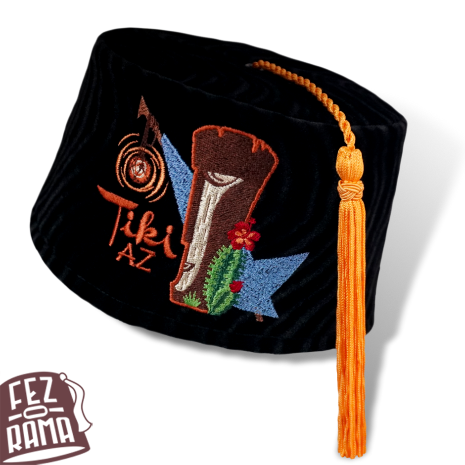 Fez-o-rama - Fine Hand-made Embroidered Velvet Fez Hats & Accessories.