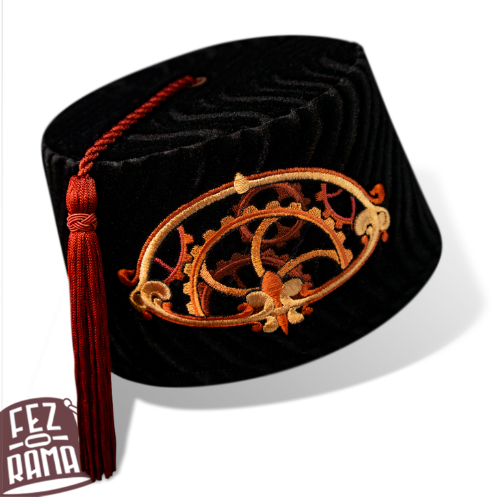 Fez-o-rama - Fine Hand-made Embroidered Velvet Fez Hats & Accessories.