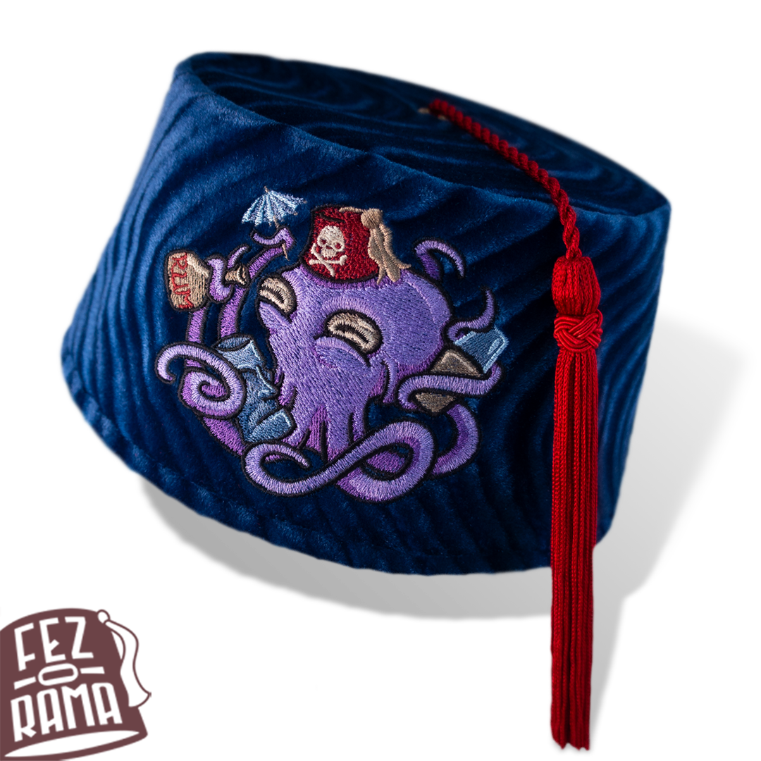 Fez-o-rama - Fine Hand-made Embroidered Velvet Fez Hats & Accessories.