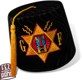 Fez-o-rama - Fine Hand-made Embroidered Velvet Fez Hats & Accessories.